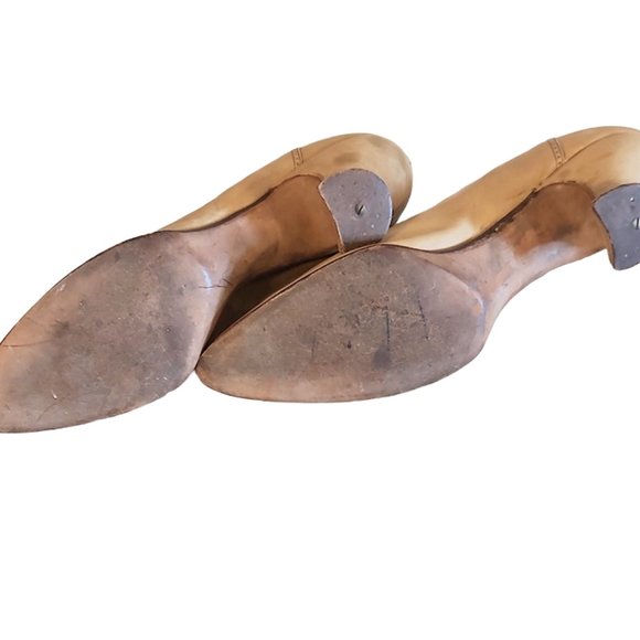 Antique Vintage | Shoes | Antique Edwardian Louis Style Heel Tan ...